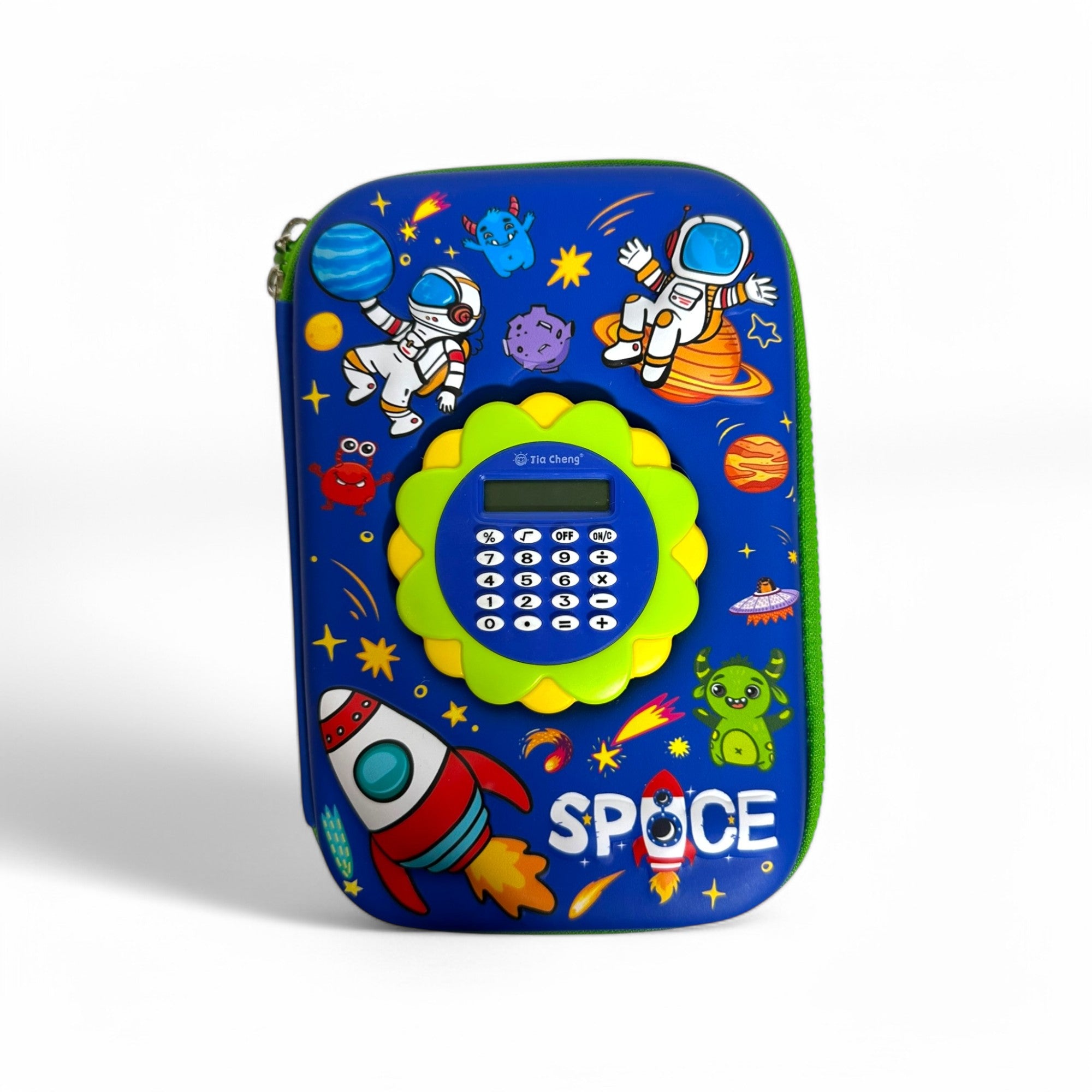 Space Pencil Pouch With Calculator – The School Store